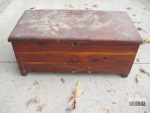 Vintage Typography Acme Cedar Chest - Prodigal Pieces