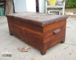 Vintage Typography Acme Cedar Chest - Prodigal Pieces