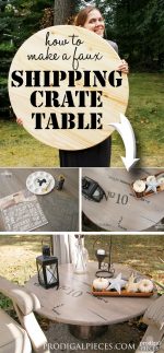 Shipping Crate Table ~ Step-By-Step Tutorial - Prodigal Pieces