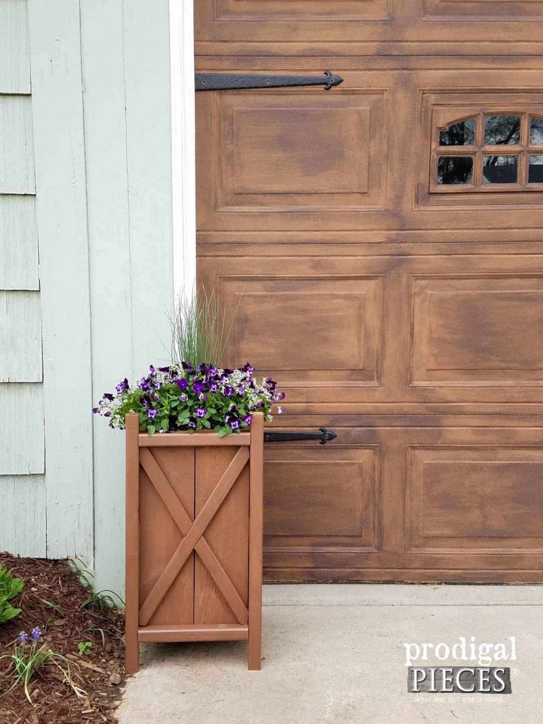 DIY Planter for Curb Appeal and Garden Design - Prodigal Pieces