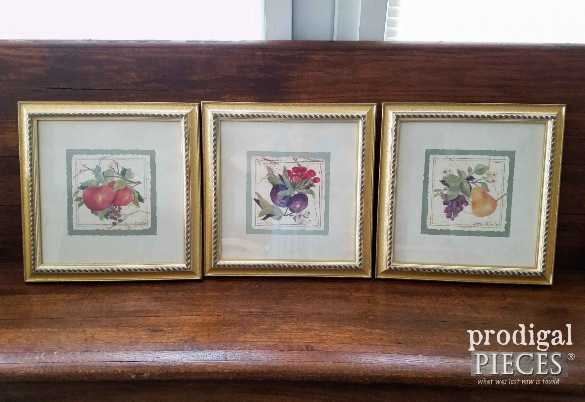 Framed Doily Wall Art from Curbside Finds - Prodigal Pieces