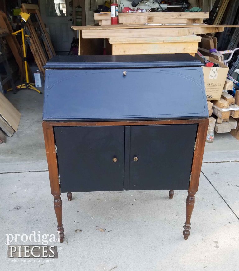 Secretary Desk with English Cottage Style - Prodigal Pieces
