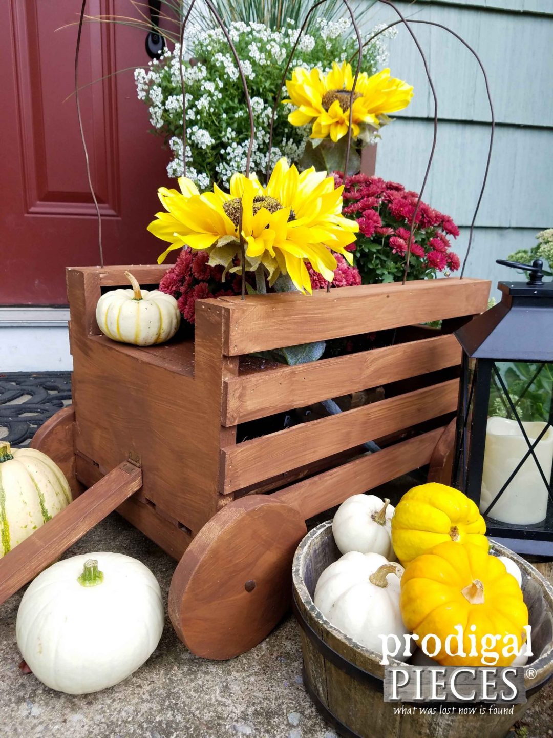 DIY Crate Wagon ~ Planter, Display, Fun! - Prodigal Pieces