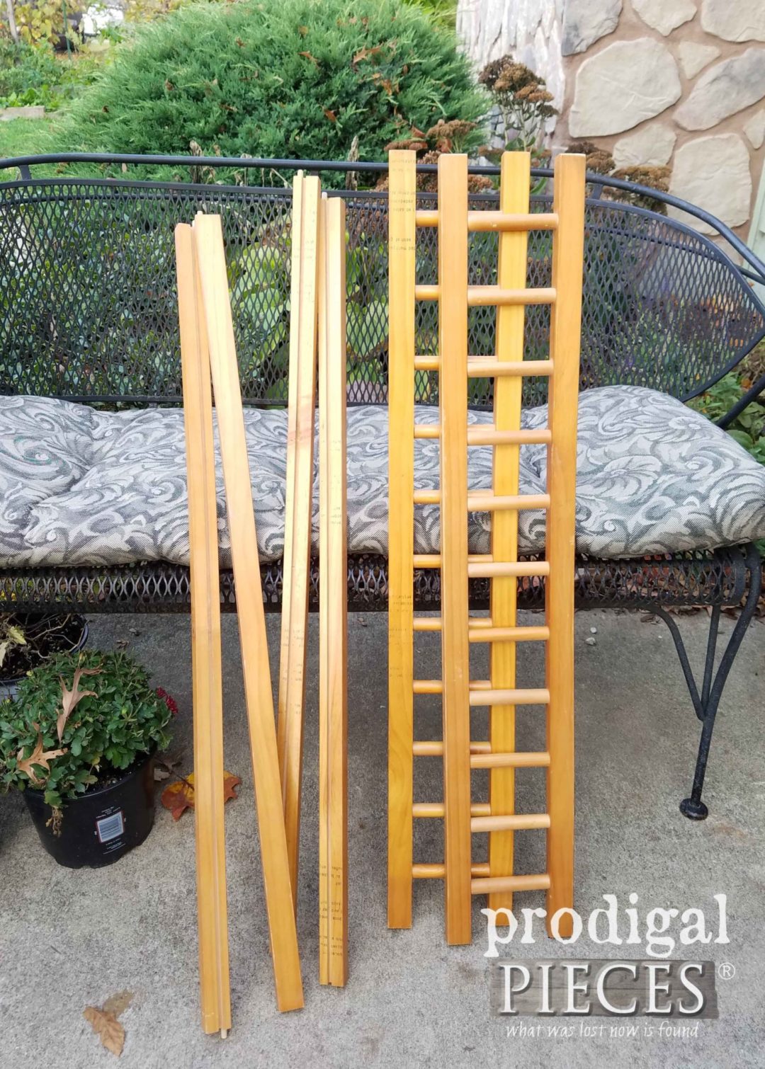 Upcycled Storage & Wall Art from Bedrails - Prodigal Pieces