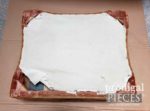 Deconstructed Ottoman with Feed Sack Upholstery - Prodigal Pieces