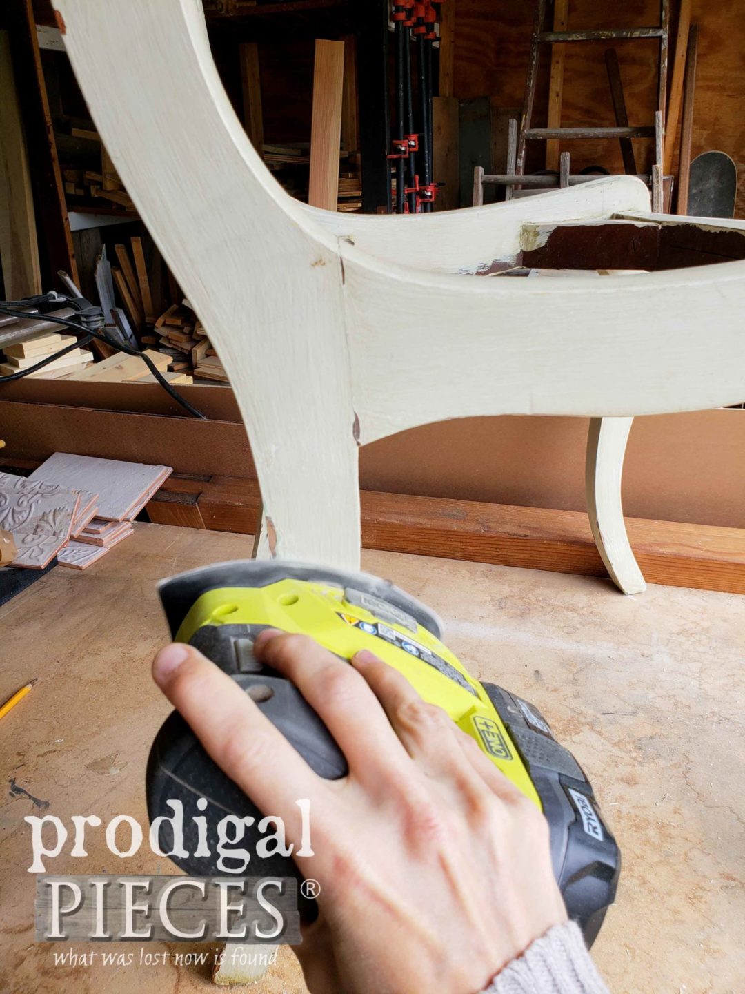 Dining Set Makeover ~ From Trash to Trashure - Prodigal Pieces