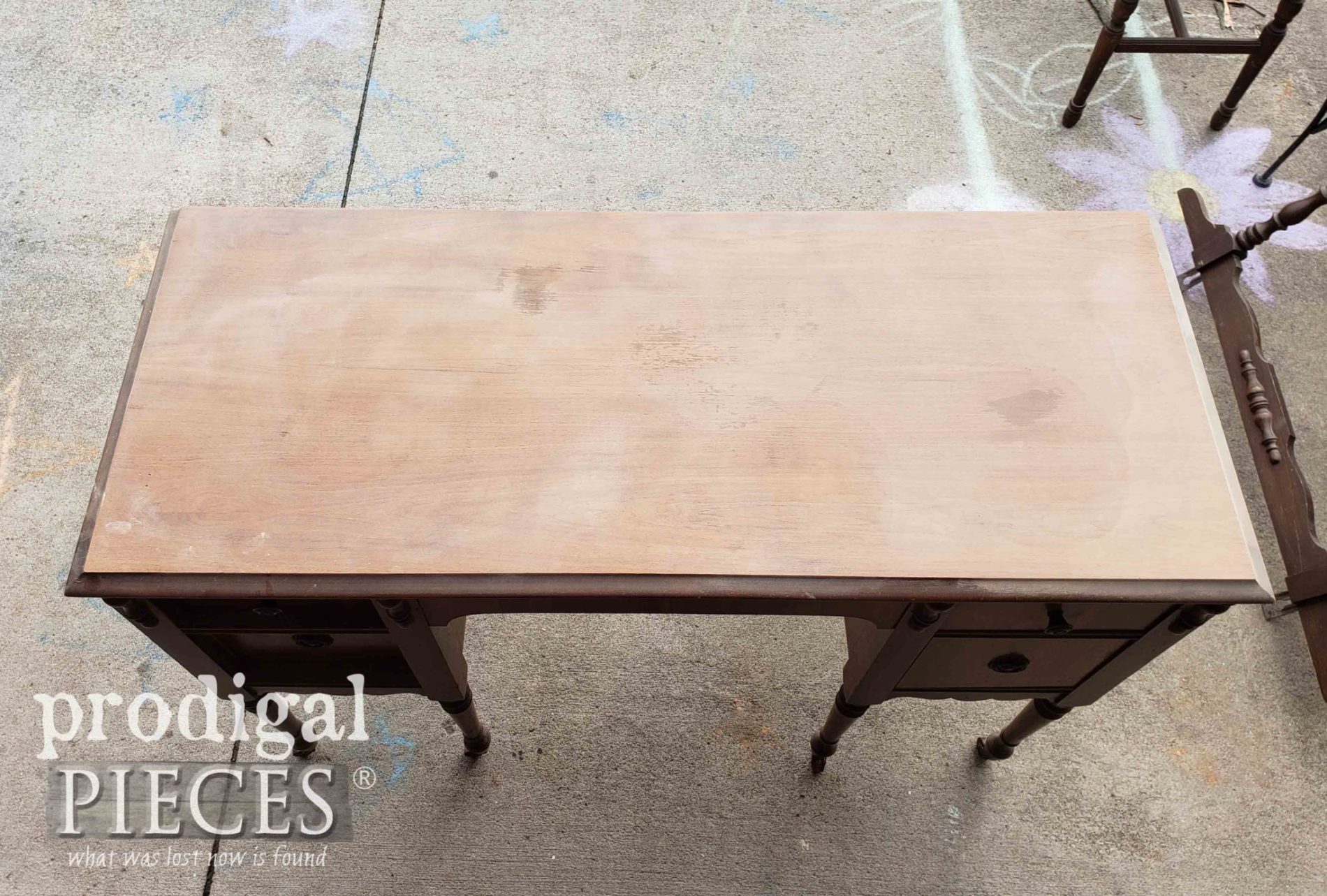 Antique Dressing Table Set Updated - Prodigal Pieces
