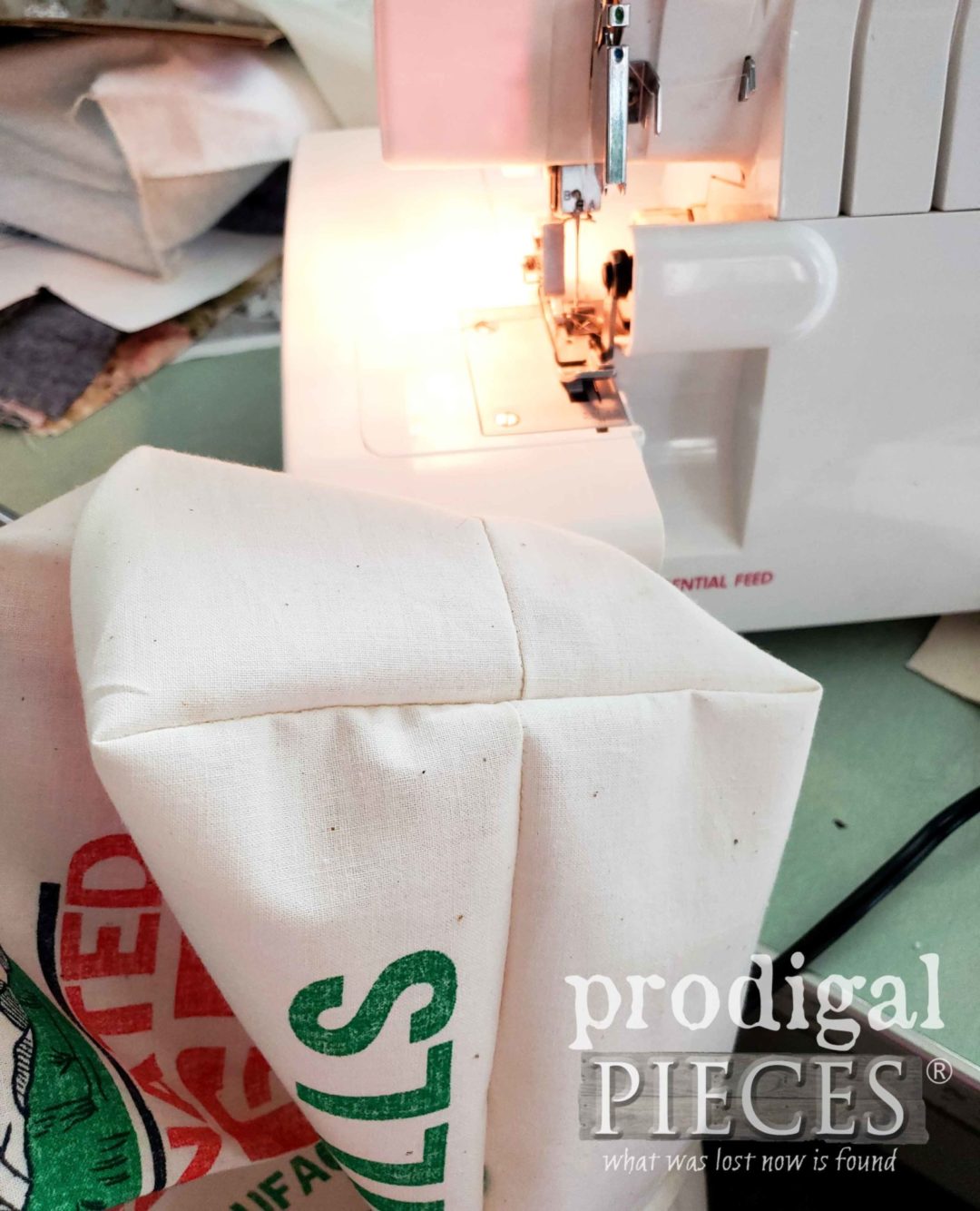 Feed Sack Tote Bag ~ reduce, reuse, REFASHION - Prodigal Pieces