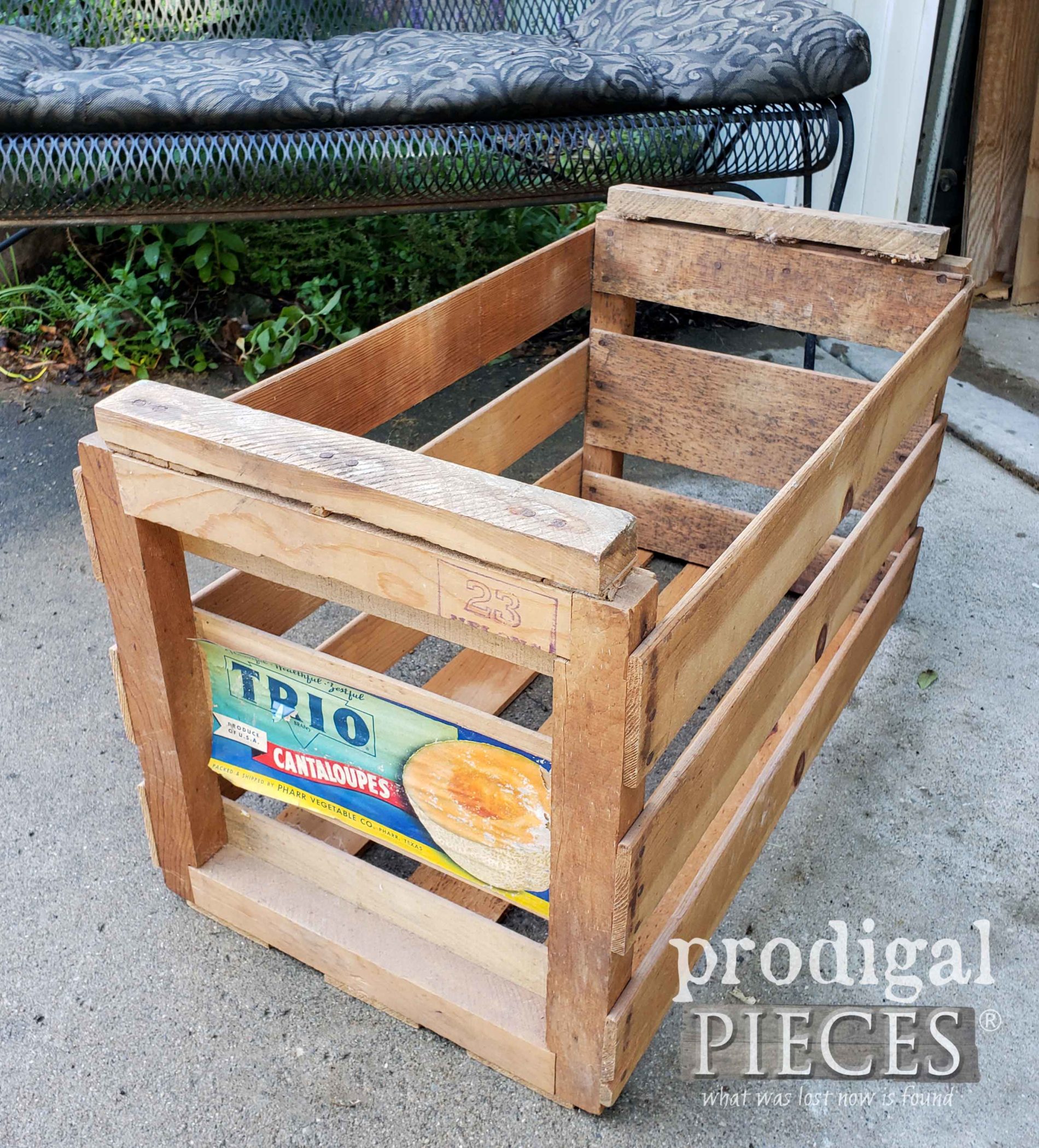 Upcycled Crates for Farmhouse Decor - Prodigal Pieces