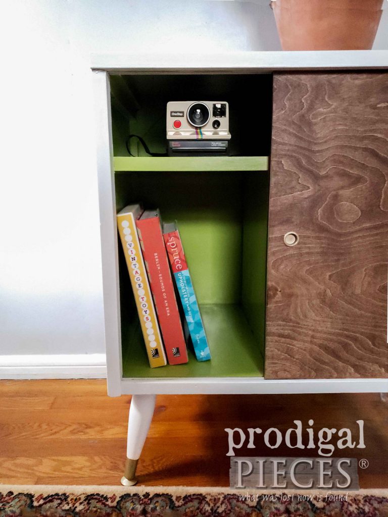 Mid Century Modern Media Stand - Prodigal Pieces