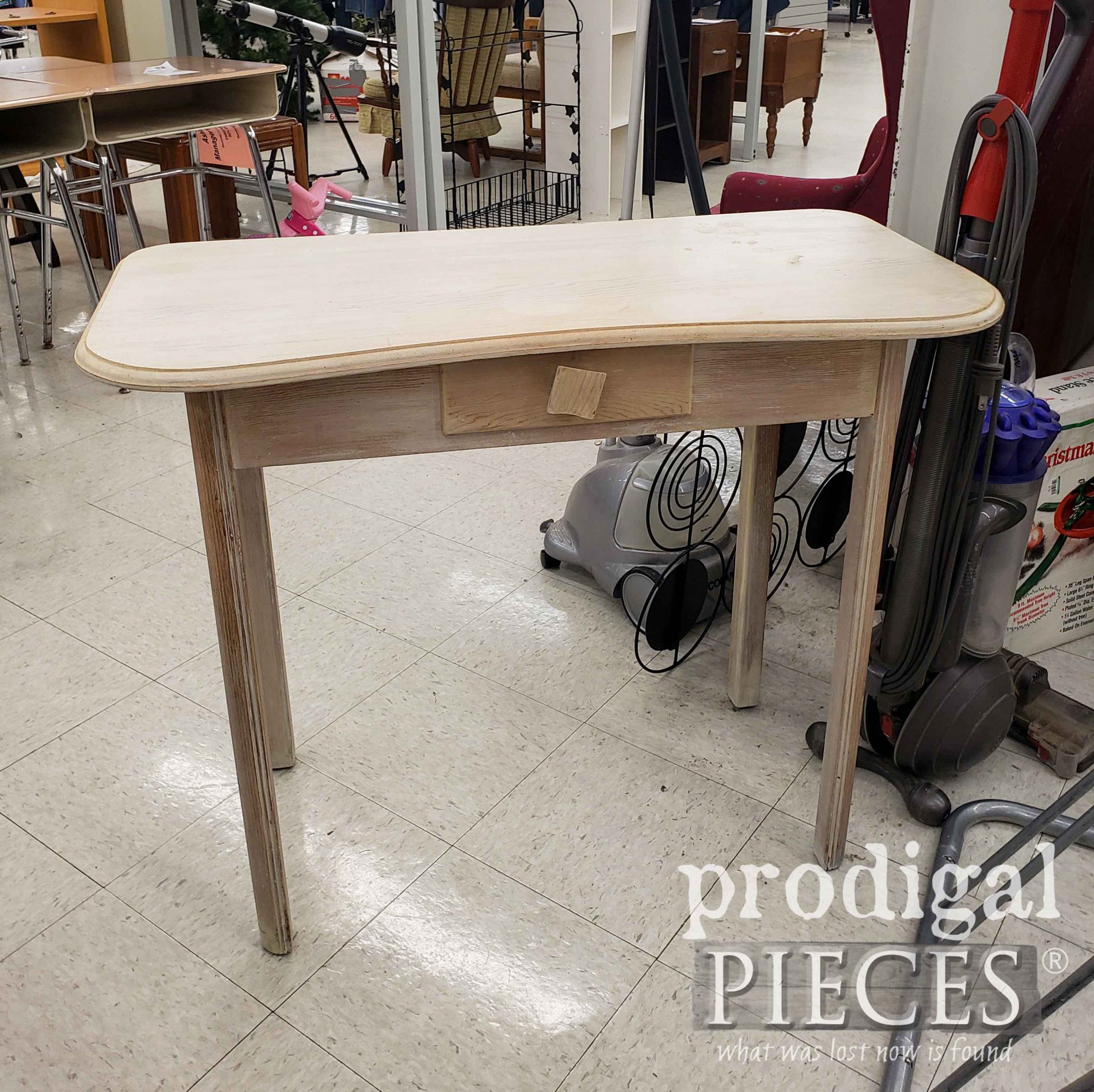 Repurposed Desk to Console Table - Prodigal Pieces