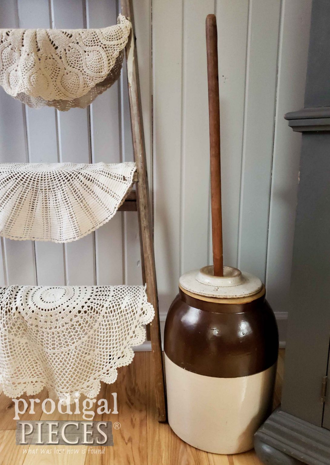 Farmhouse Butter Churn Makeover - Prodigal Pieces