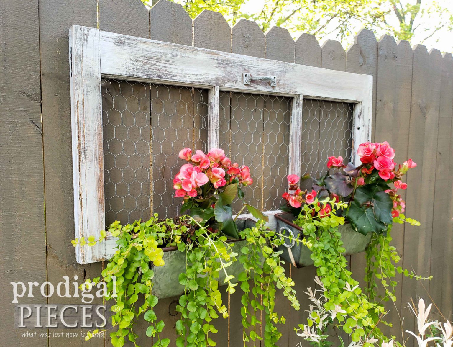 Upcycled Window Planter for Indoor or Out - Prodigal Pieces