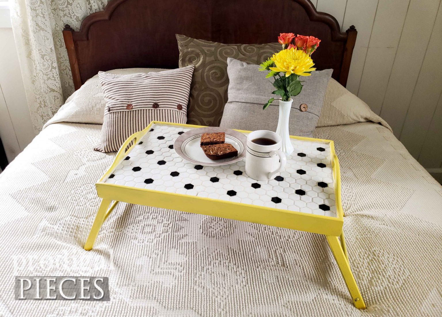 DIY Tiled Tray ~ A Thrifty Makeover - Prodigal Pieces