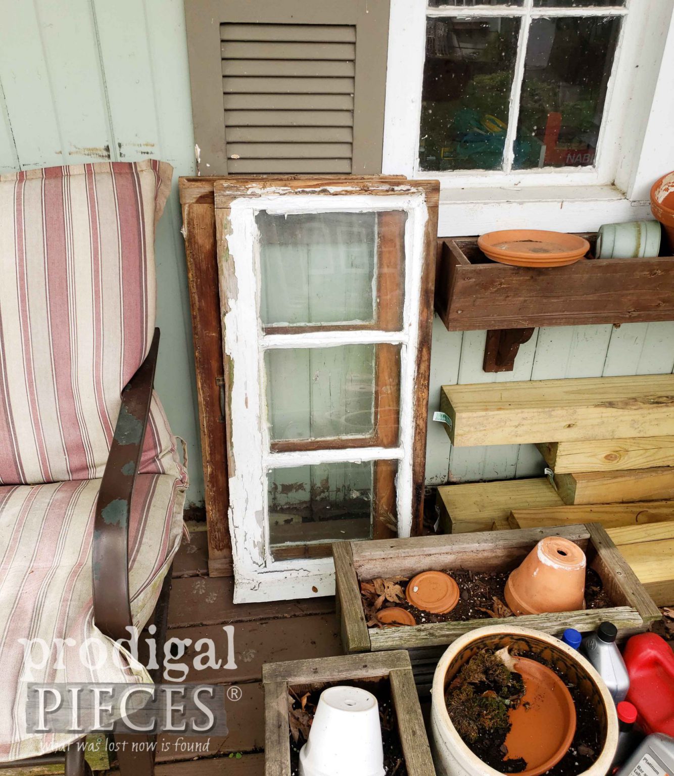 Upcycled Window Planter for Indoor or Out - Prodigal Pieces
