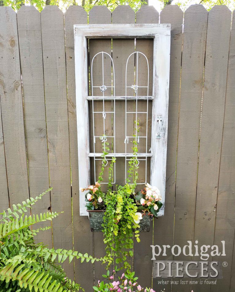 Upcycled Window Planter for Indoor or Out - Prodigal Pieces