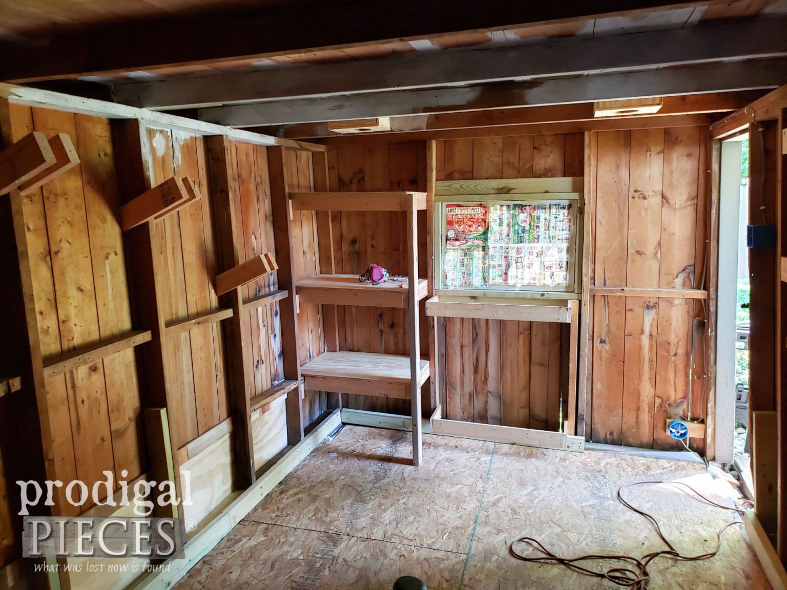 Garden Shed Remodel & Reveal - Prodigal Pieces