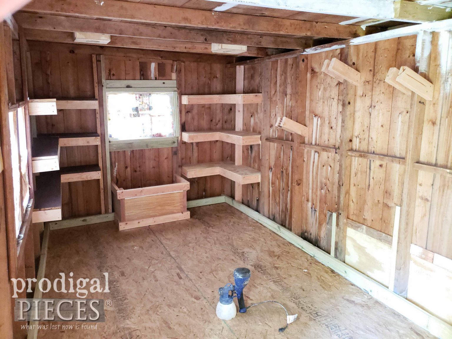 Garden Shed Remodel & Reveal - Prodigal Pieces