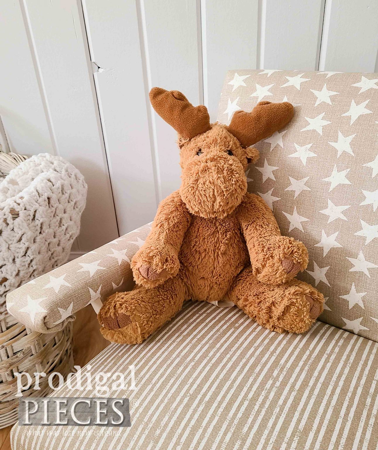 Child's Upholstered Rocking Chair Makeover - Prodigal Pieces