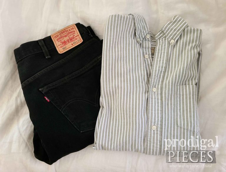 Upcycled Bowl Filler from Refashioned Clothes - Prodigal Pieces