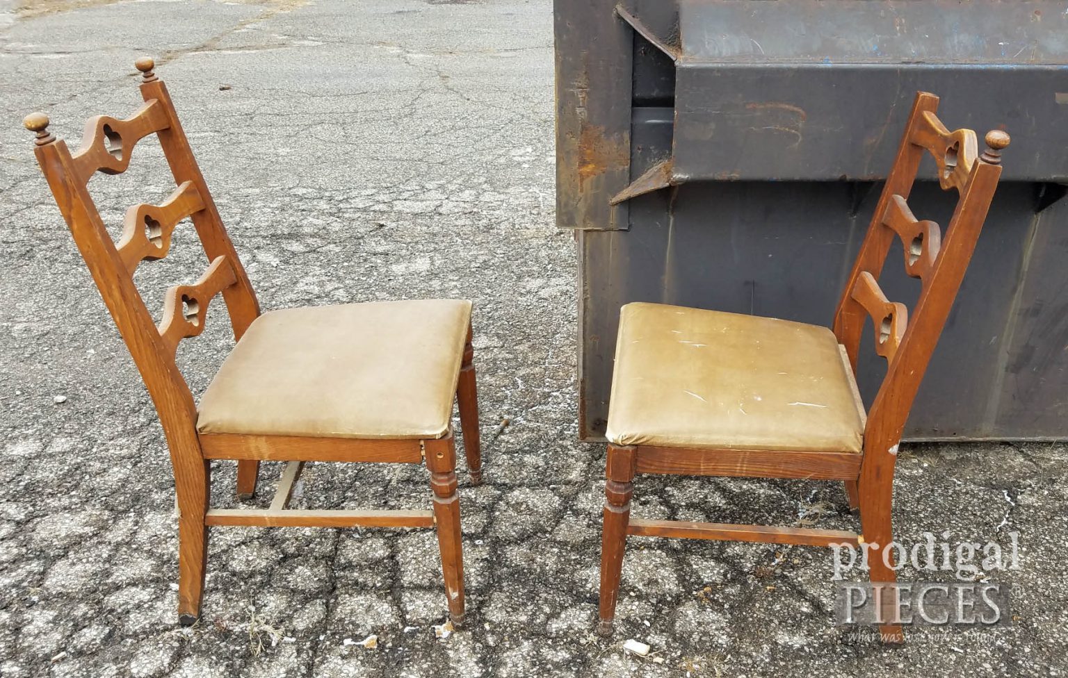 Salvaged Spring Decor from Broken Chairs - Prodigal Pieces