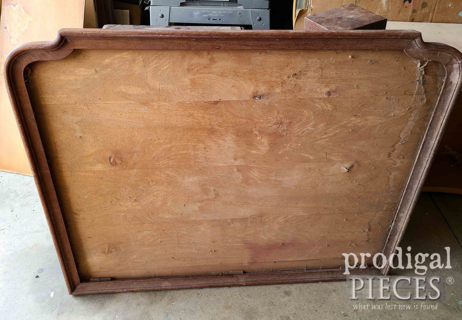 Upcycled Mirror Frame into Wall Decor - Prodigal Pieces