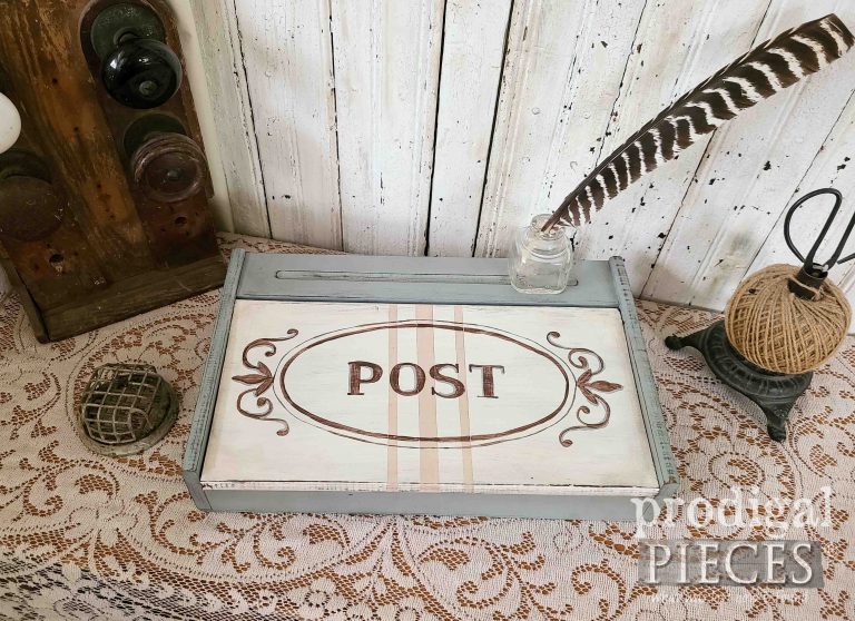 Vintage Writing Box Made Antique - Prodigal Pieces