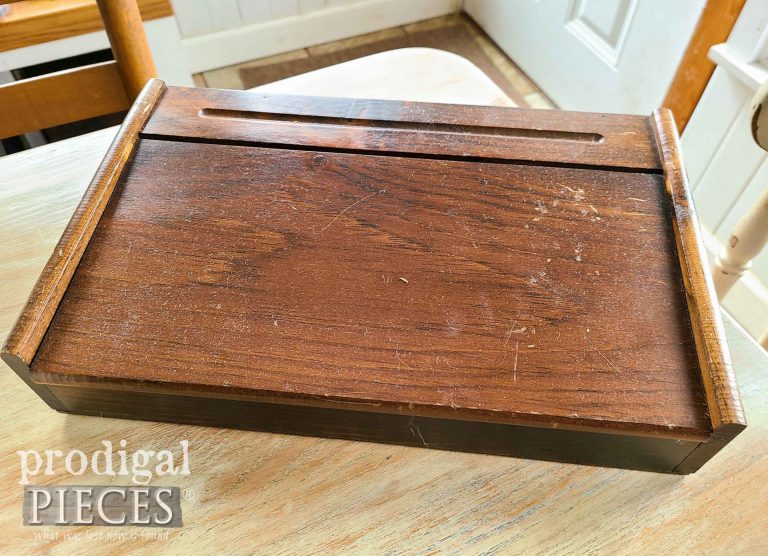 Vintage Writing Box Made Antique - Prodigal Pieces