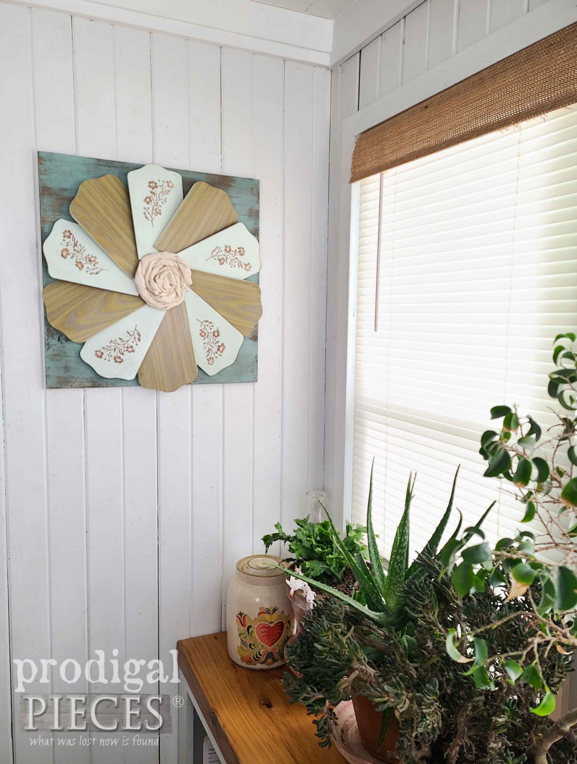 Upcycled Ceiling Fan Blades - Prodigal Pieces
