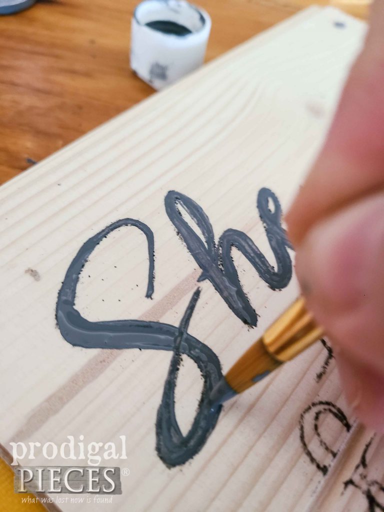 DIY Concrete Boot Sign for Mother's Day - Prodigal Pieces