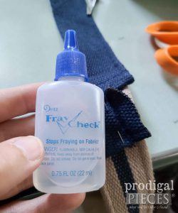 DIY Blanket Carrier from Refashioned Belts - Prodigal Pieces