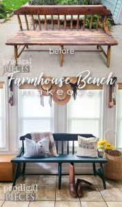 Farmhouse Bench Makeover - Prodigal Pieces