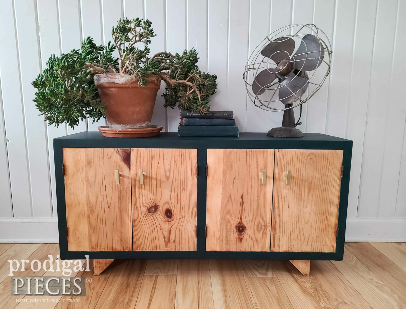 Wood Console Makeover - Prodigal Pieces