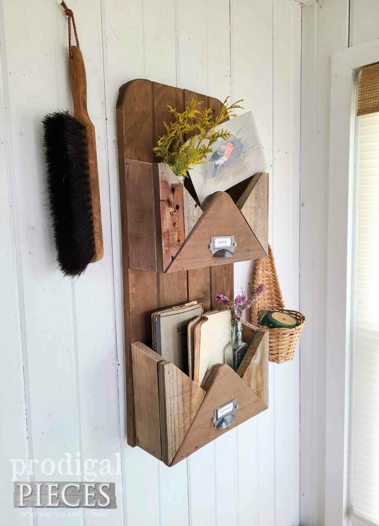 Reclaimed Wall Pocket Storage - Prodigal Pieces