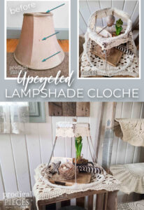 Upcycled Lampshade Cloche - Prodigal Pieces