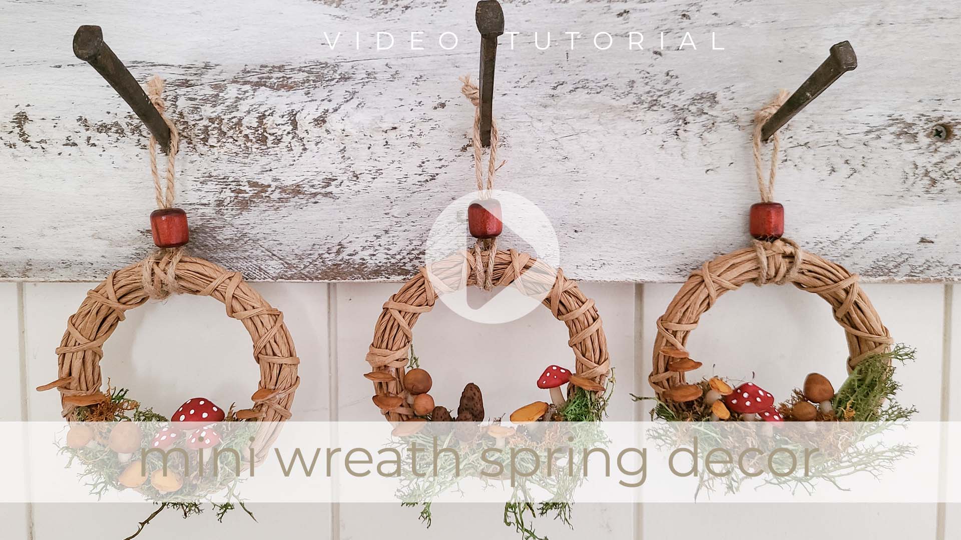 Mini Wreath Spring Decor - Prodigal Pieces