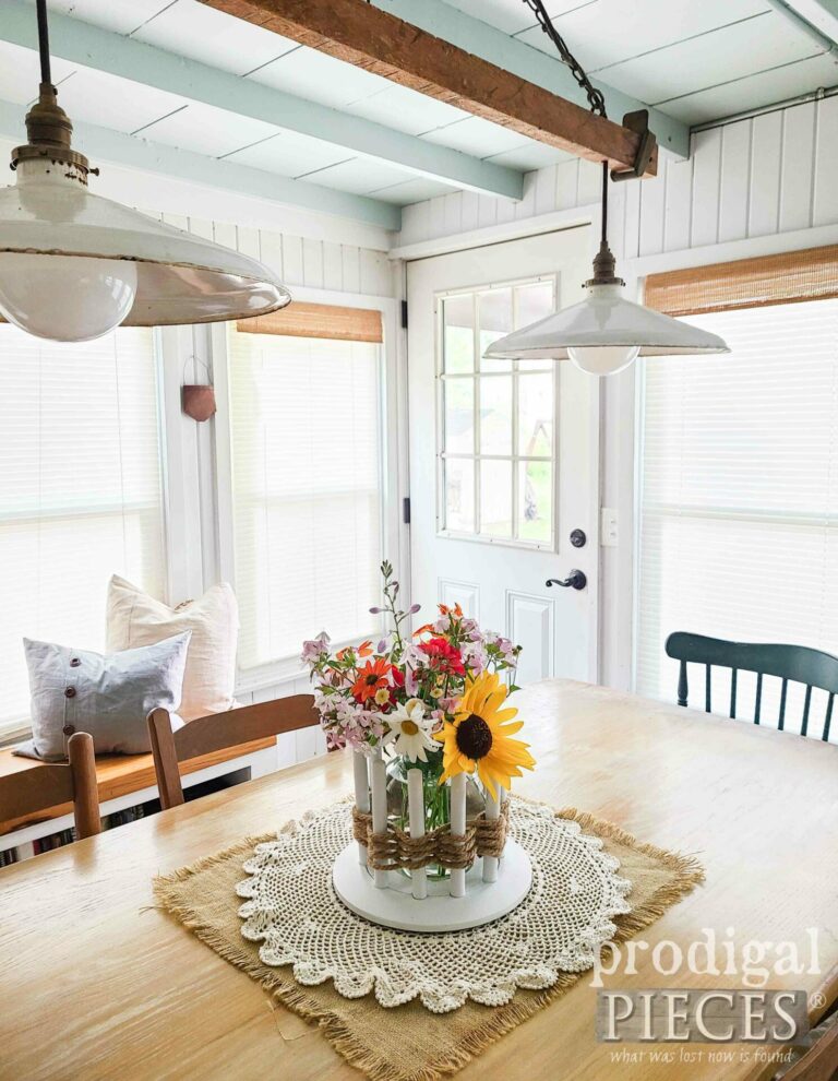 DIY Rope Vase Centerpiece - Prodigal Pieces