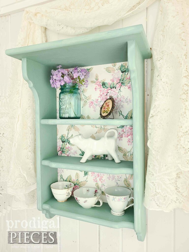 Heart Cutout Shelf Makeover - Prodigal Pieces