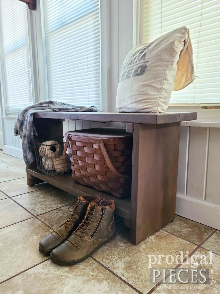 Reclaimed Wood Bench DIY - Prodigal Pieces