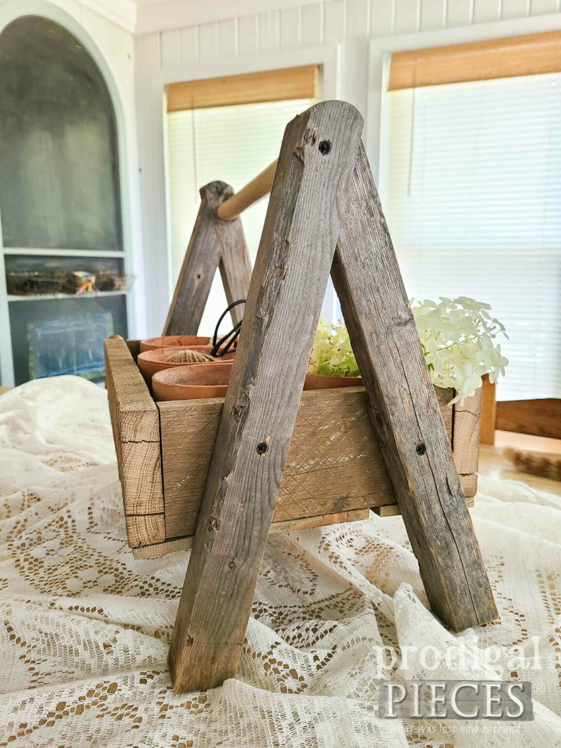 Reclaimed Wood Tote - Prodigal Pieces