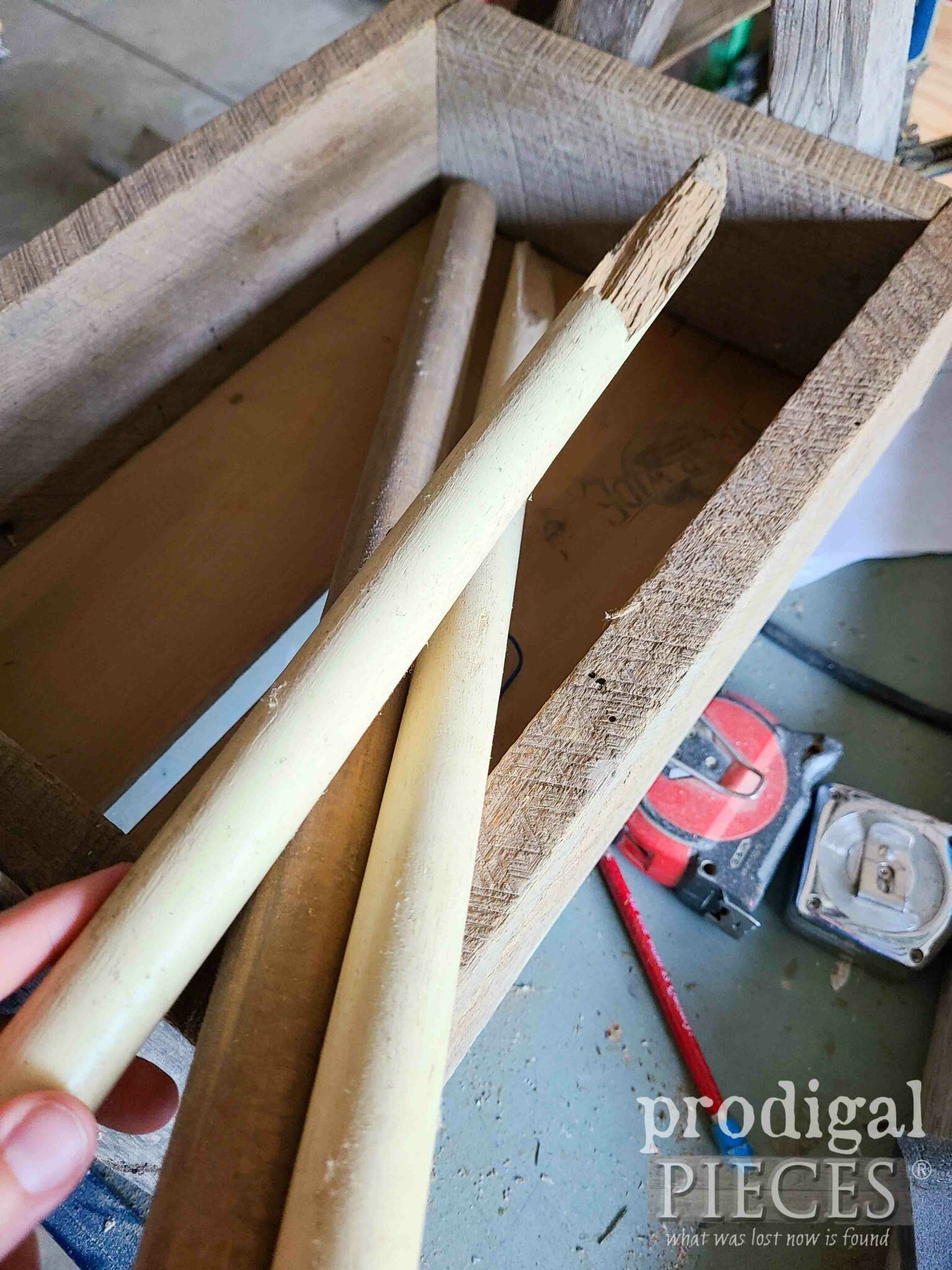 Reclaimed Wood Tote - Prodigal Pieces