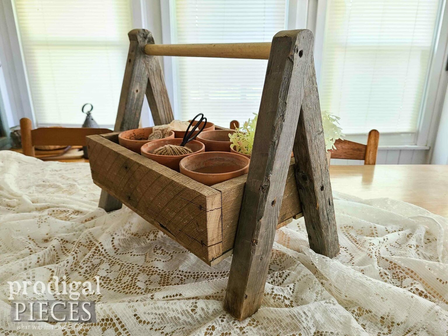 Reclaimed Wood Tote - Prodigal Pieces