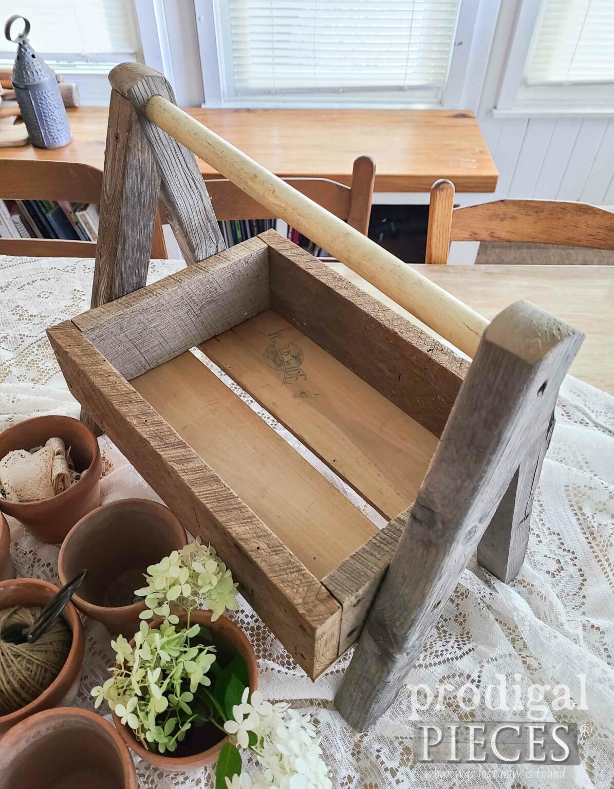 Reclaimed Wood Tote - Prodigal Pieces