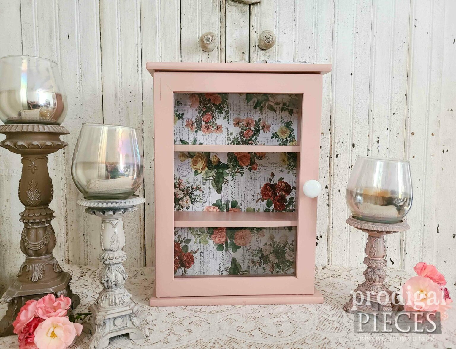 Glass Cabinet Makeover - Prodigal Pieces