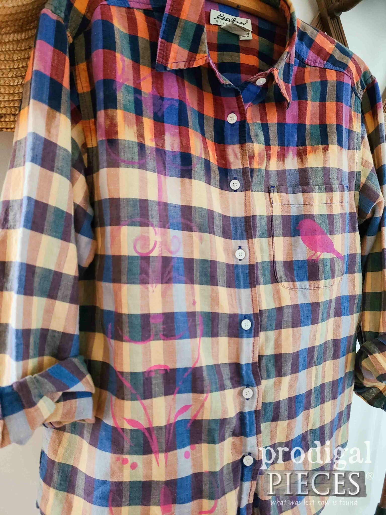Bleached Shirt Tutorial - Prodigal Pieces