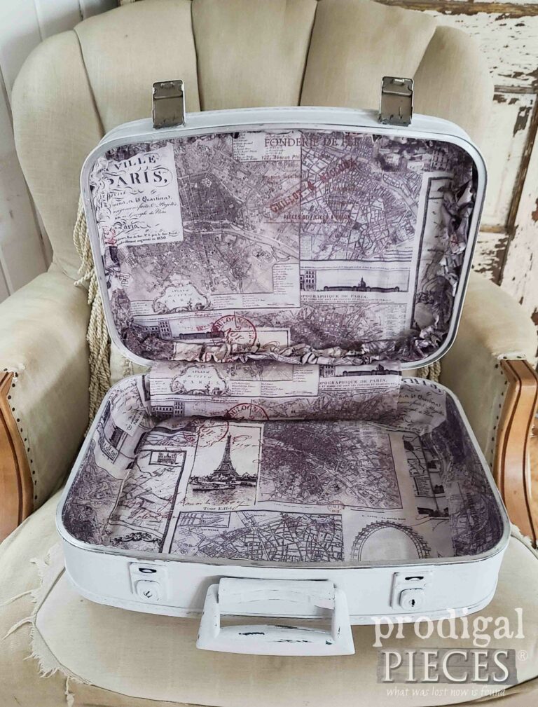 Vintage Suitcase Upcycled - Prodigal Pieces