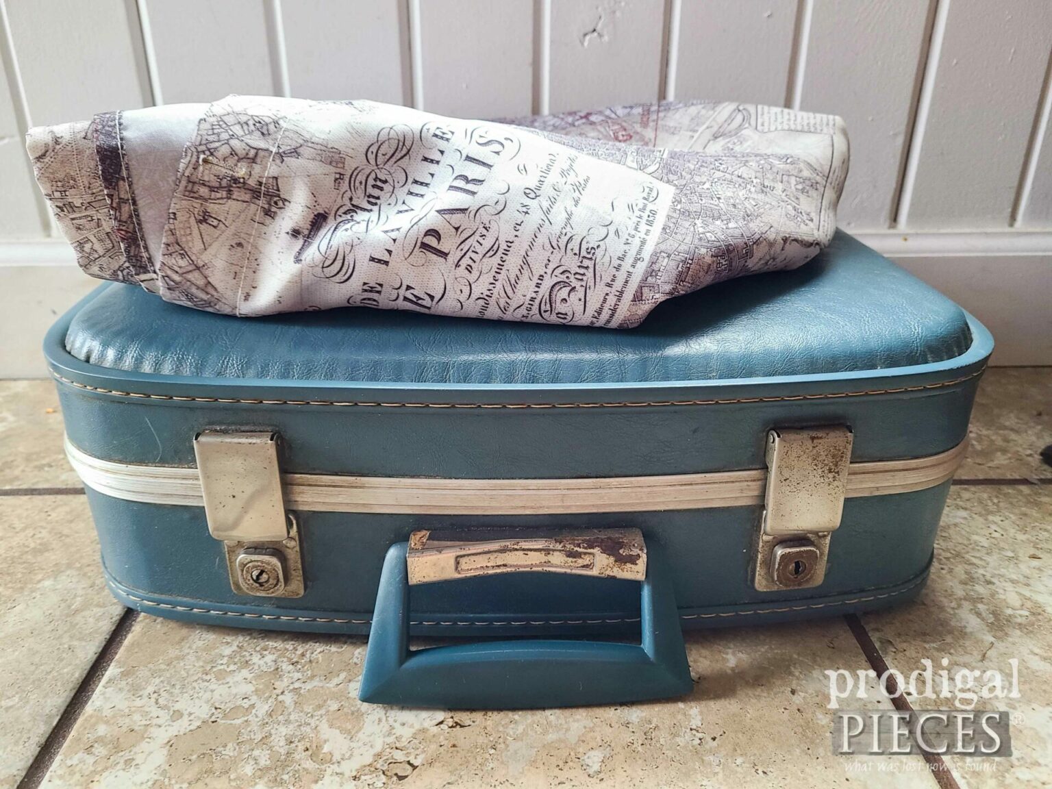 Vintage Suitcase Upcycled - Prodigal Pieces