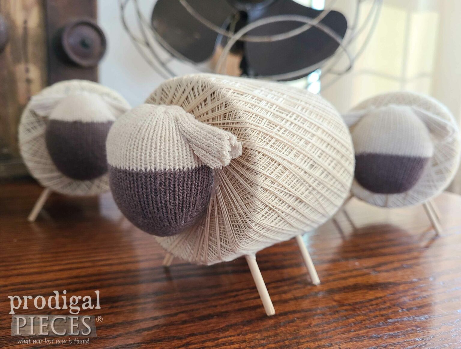 DIY Spool Sheep - Prodigal Pieces