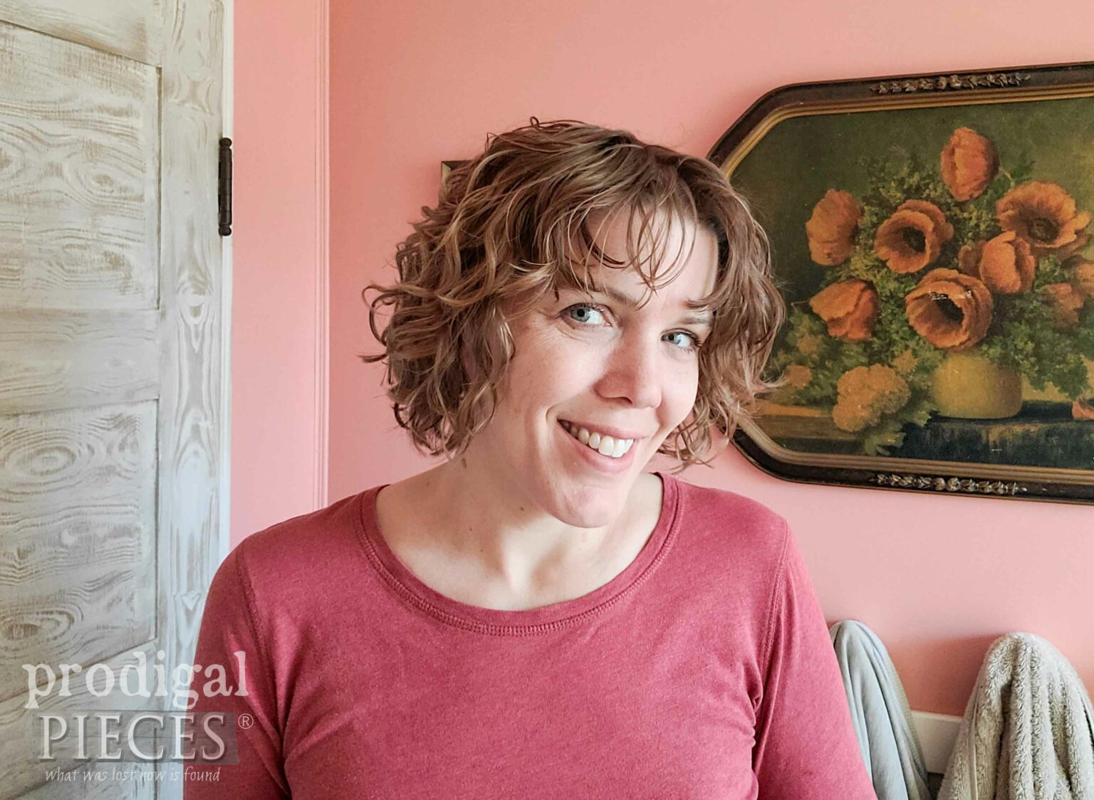 DIY Short Curly Bob Haircut - Prodigal Pieces