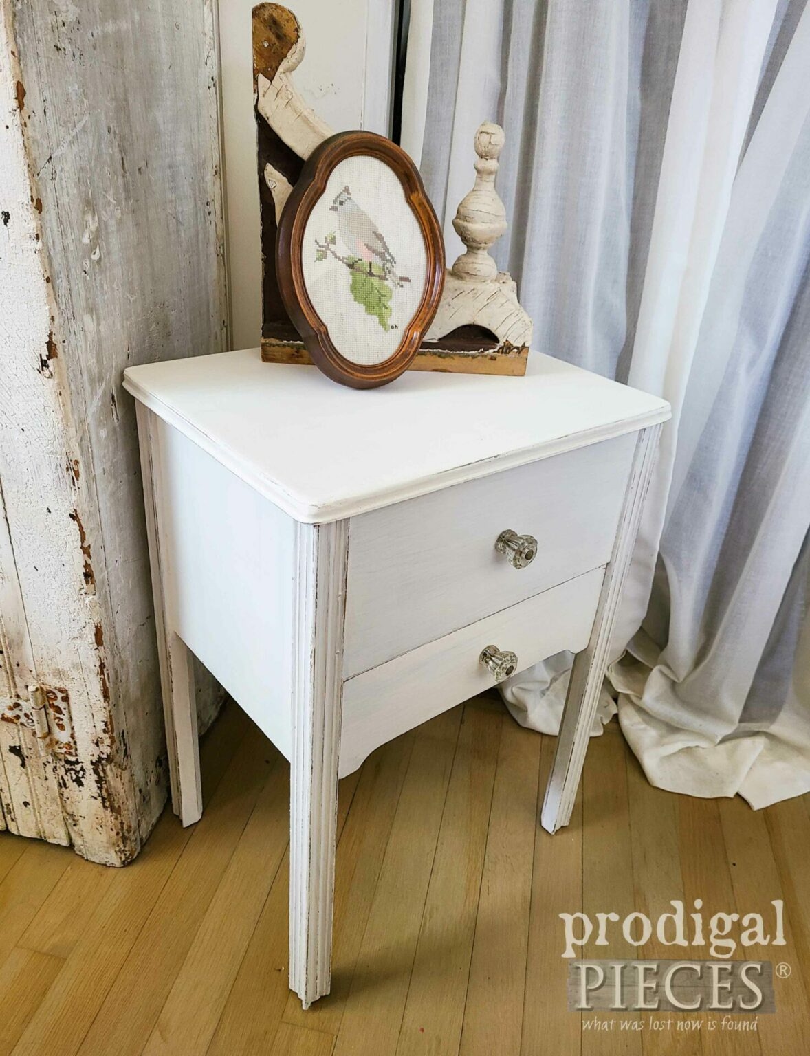 Vintage Sewing Table Repair & Refresh - Prodigal Pieces